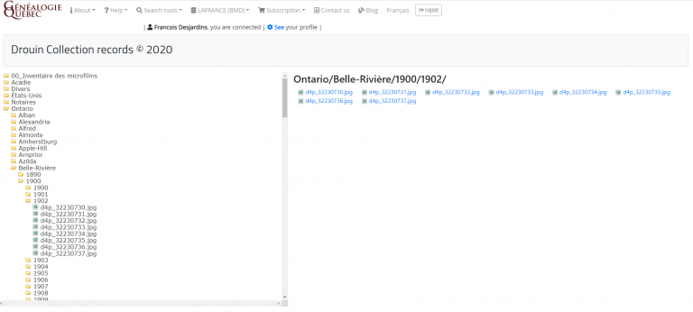 The Drouin Collection Records