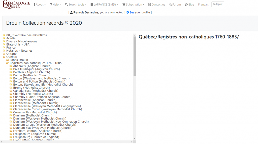The Drouin Collection Records