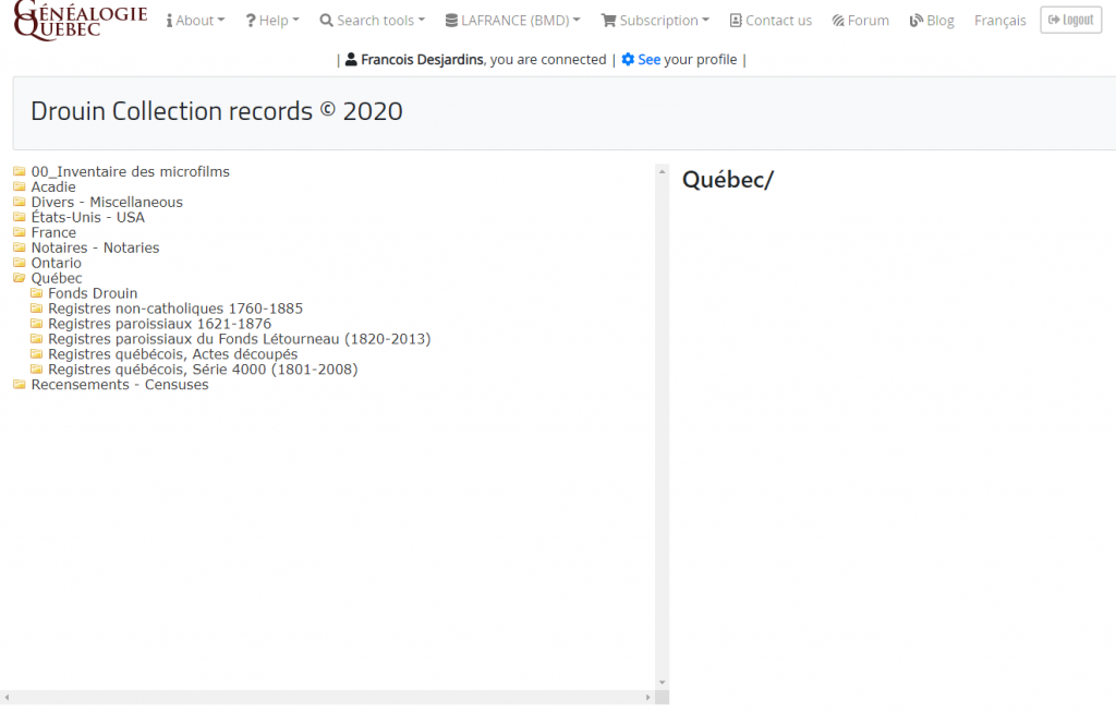 [Legacy Tool] The Drouin Institute's Great collections