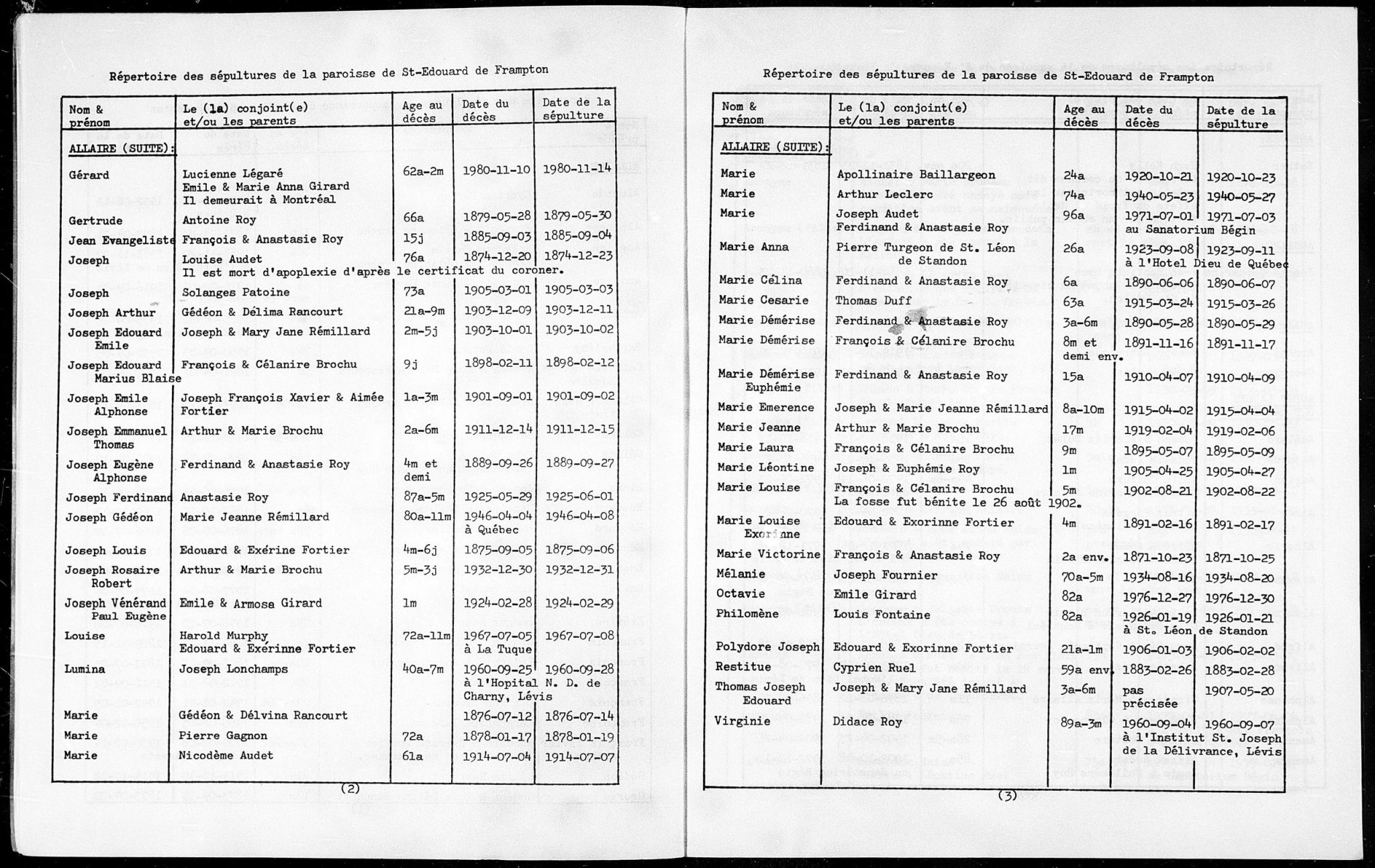 Généalogie et histoire du Québec