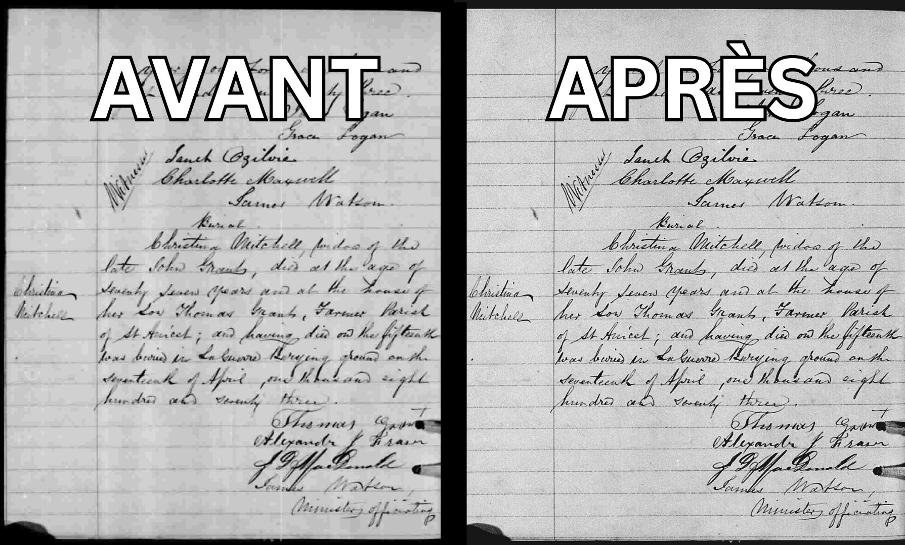 Renumérisation de la Collection Drouin et 25% de Rabais sur Généalogie ...